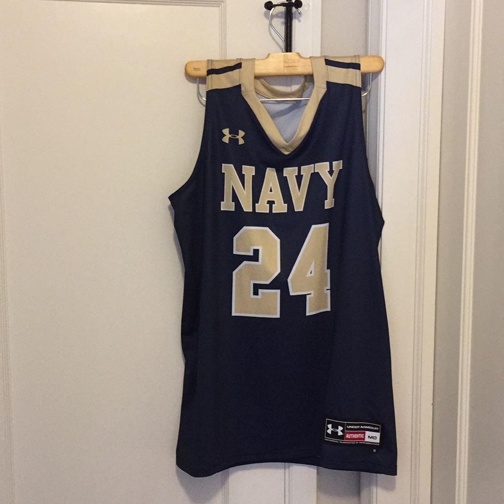 Navy Under Armour Women’s Basketball Jersey - Gem